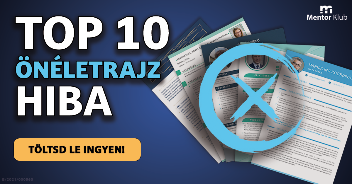 Az önéletrajzok legsúlyosabb hibája - Gerilla Mentor Klub